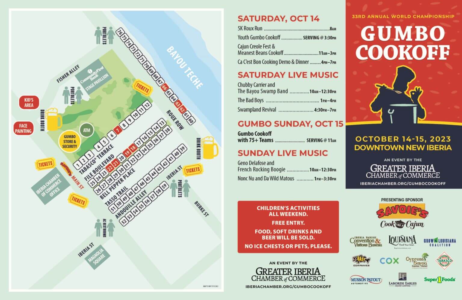 Gumbo Cookoff - Greater Iberia Chamber of Commerce